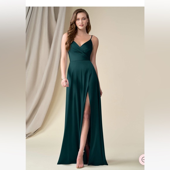 Azazie | Dresses | Pine Green Bridesmaid Dress | Poshmark